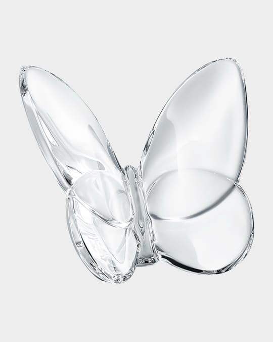 Baccarat Clear Crystal Butterfly | Neiman Marcus