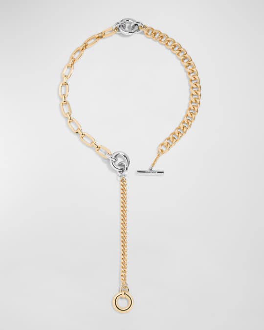DEMARSON Pax Two-Tone Necklace | Neiman Marcus