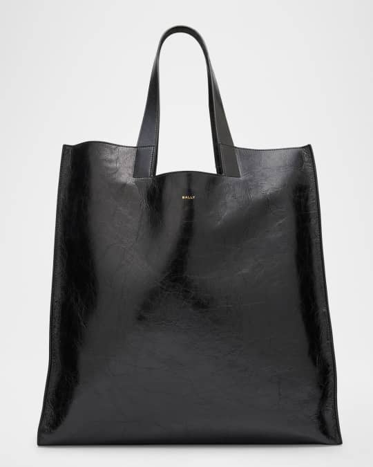 Bally Men's Easy Calf Leather Tote Bag | Neiman Marcus