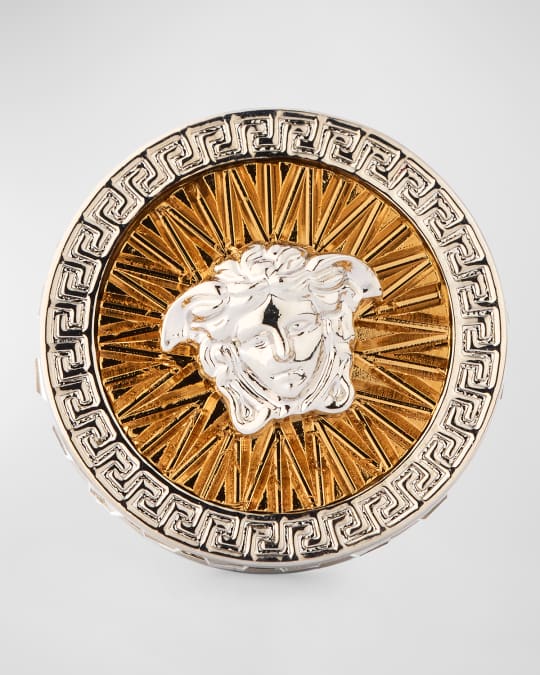 versace medusa ring