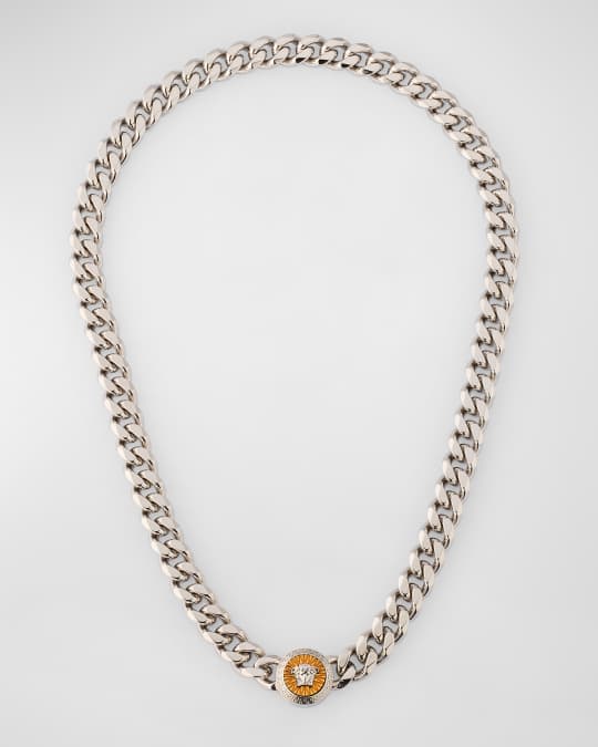 Versace Men's Medusa Chain Necklace | Neiman Marcus