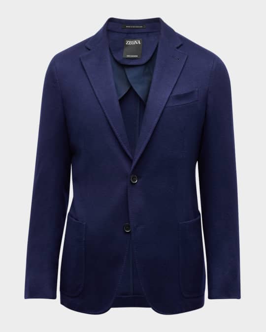 ZEGNA Men's Solid Cashmere Blazer | Neiman Marcus