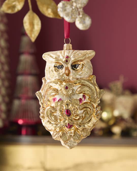 Neiman Marcus Royal Owl Christmas Ornament | Neiman Marcus