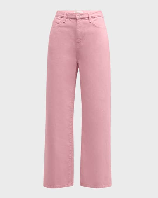 FRAME Le Jane Wide Crop Jeans | Neiman Marcus