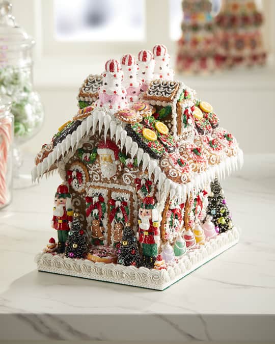 Sweet Savannah Medium Gingerbread House | Neiman Marcus