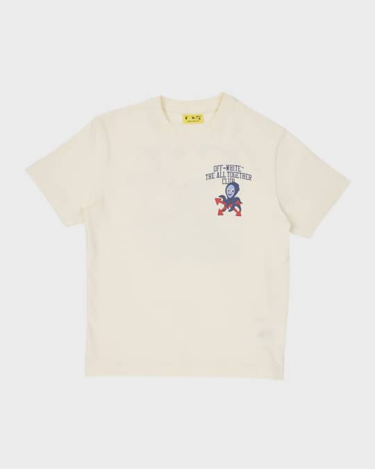 Off-White Boy's Arrow Graphic Logo-Print T-Shirt, Size 4-12 | Neiman Marcus