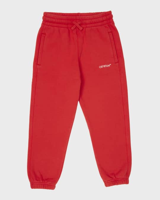 Off-White Boy's Logo-Print Arrow Graphic Sweatpants, Size 4-12 | Neiman ...