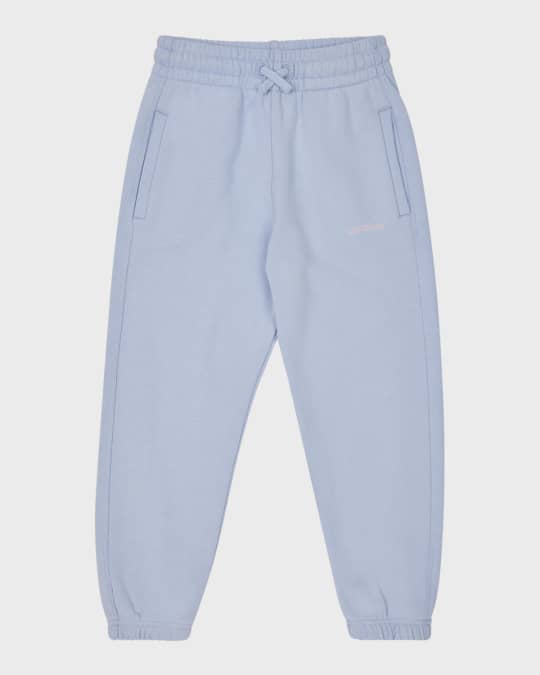 Off-White Girl's Bookish Logo-Print Sweatpants, Size 14 | Neiman Marcus