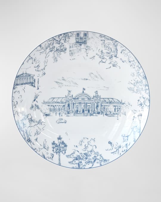 Bernardaud Tout Paris Deep Round Dish | Neiman Marcus