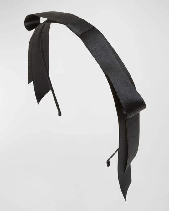 Jennifer Behr Gretta Bow Headband | Neiman Marcus