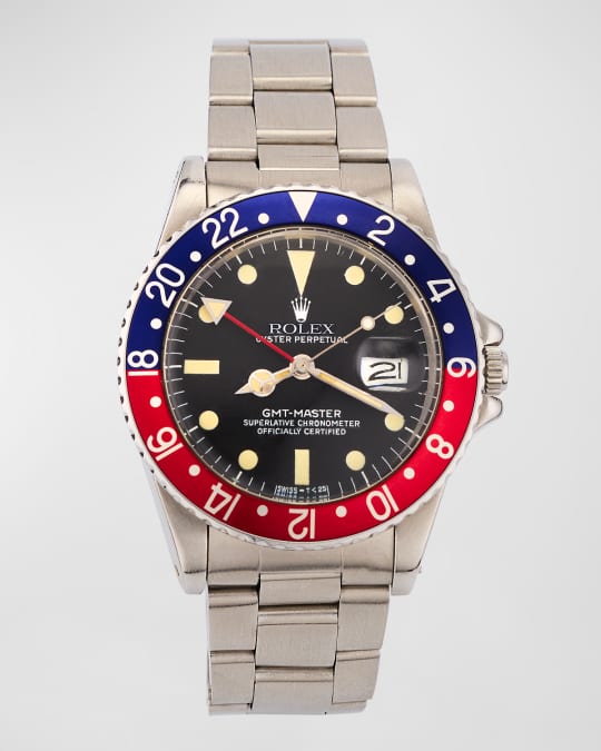 Vintage Watches Rolex Oyster Perpetual GMT Master 40mm Vintage 1982 ...