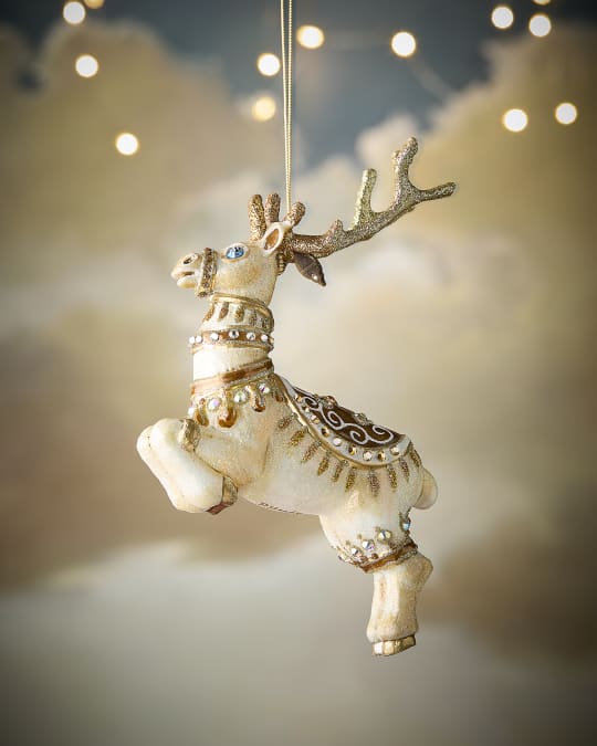 Jay Strongwater Blitzen Glass Christmas Ornament | Neiman Marcus