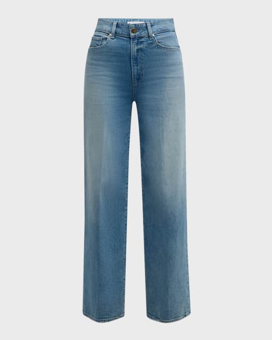 PAIGE Sasha Wide-Leg Jeans | Neiman Marcus