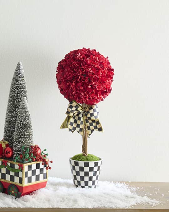 MacKenzie-Childs Small Red Topiary Drop-In | Neiman Marcus