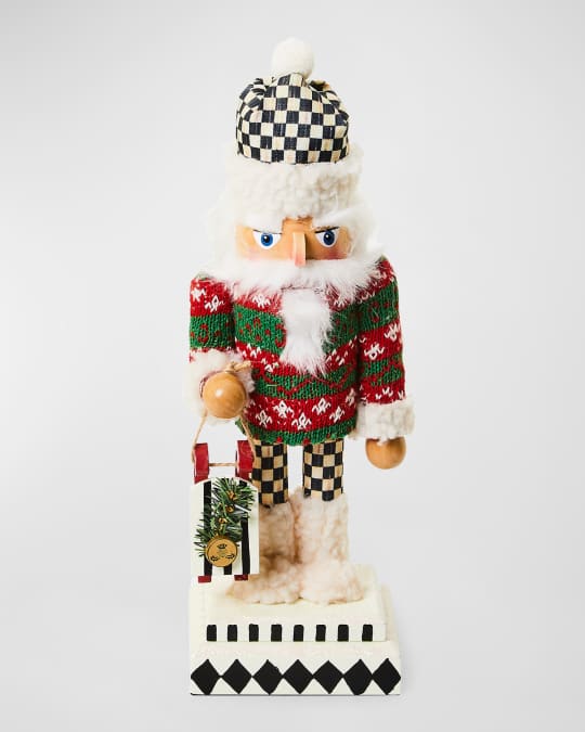 MacKenzie-Childs Cozy Christmas Nutcracker Decor | Neiman Marcus