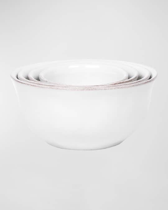Juliska Puro Whitewash Nesting Prep Bowl 4-Piece Set | Neiman Marcus