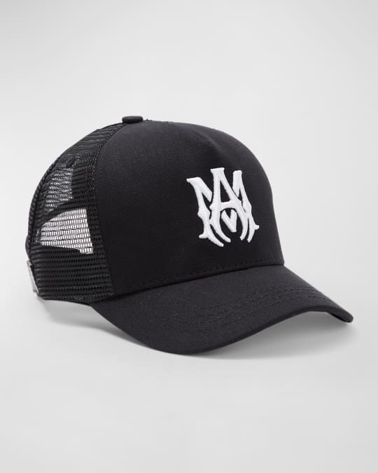 Amiri Kid's MA Logo Trucker Hat | Neiman Marcus