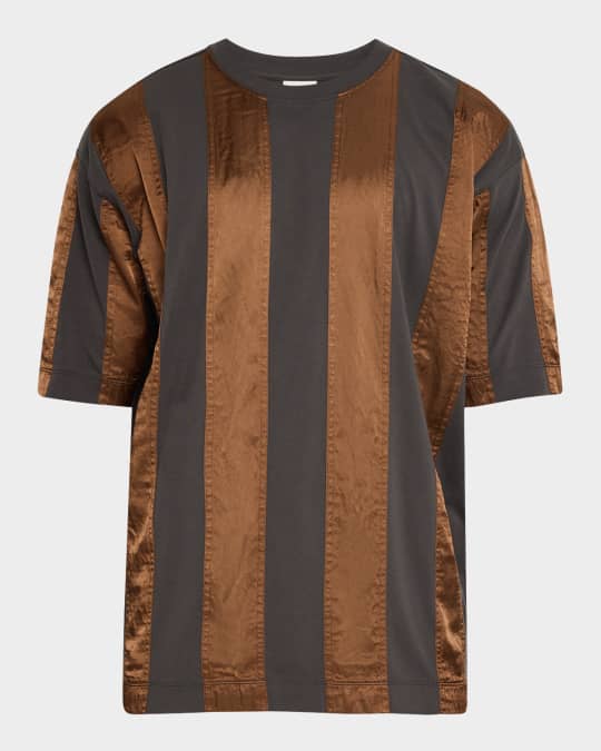 Dries Van Noten Men's Hedley Striped T-Shirt | Neiman Marcus