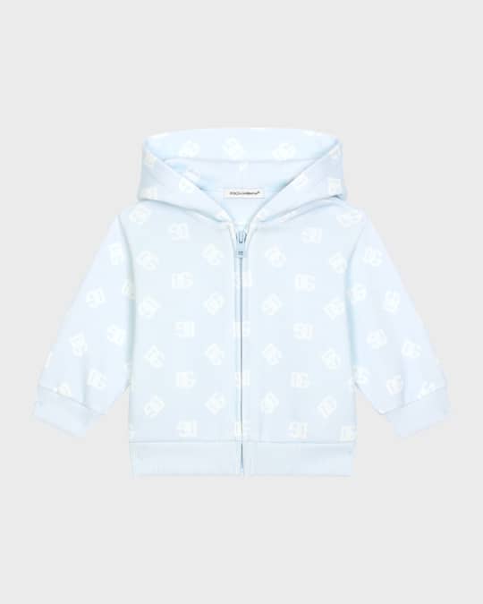 Dolce&Gabbana Boy's Interlocked Logo-Print Hoodie, Size 6M-24M | Neiman ...