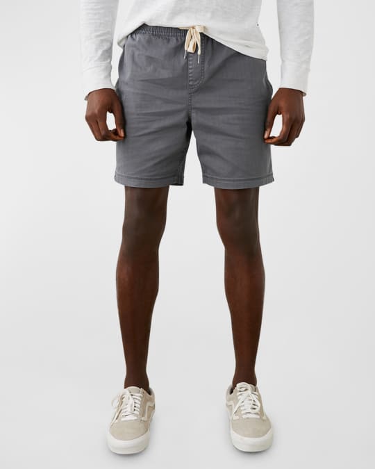 Rails Men's Cruz Herringbone Shorts | Neiman Marcus