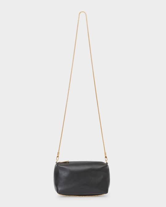 SIMKHAI Rola Zip Leather Camera Crossbody Bag | Neiman Marcus