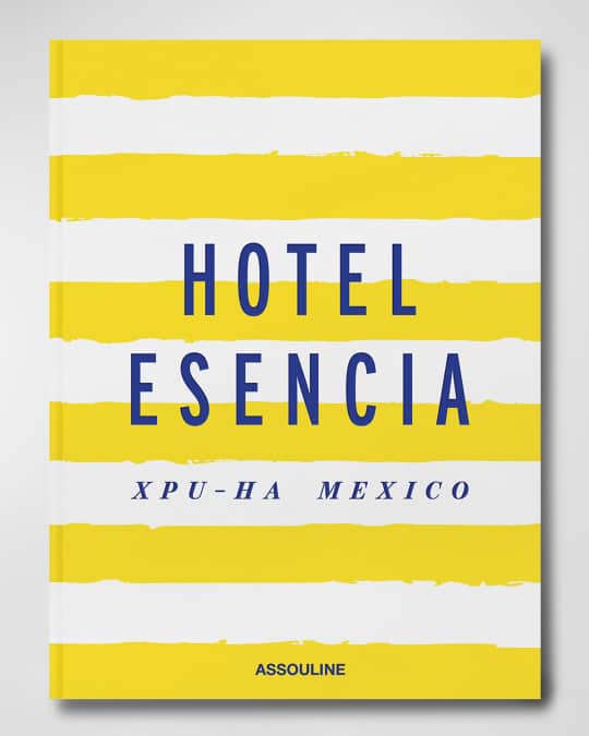 Assouline "Hotel Esencia" Hardcover Linen Book | Neiman Marcus