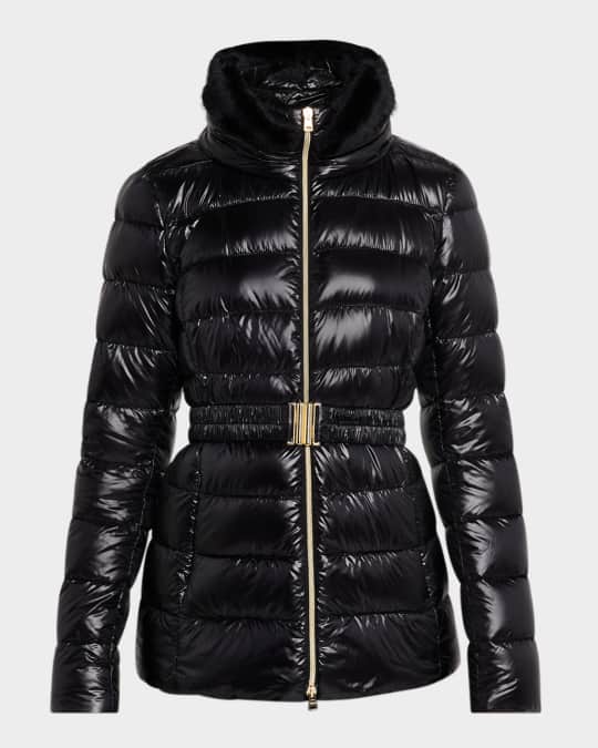 Herno Claudia Belted Ultralight Puffer Coat | Neiman Marcus