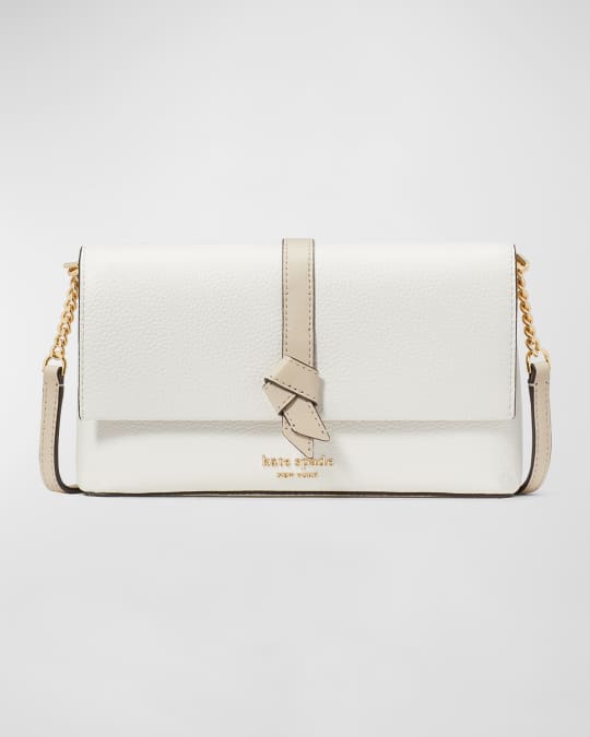 kate spade new york knott colorblock pebbled leather crossbody bag ...