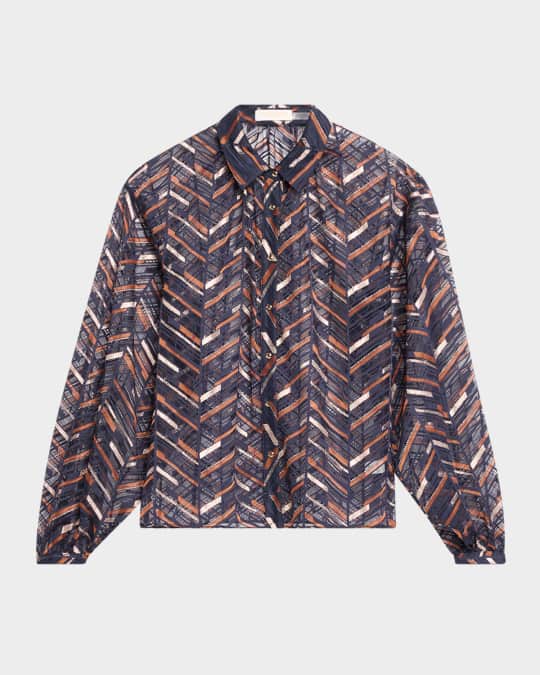 Ramy Brook Roberta Blouse | Neiman Marcus