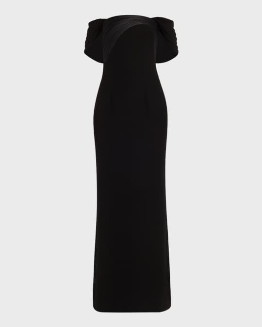 Gaurav Gupta Sculpted Arch Off-Shoulder Gown | Neiman Marcus