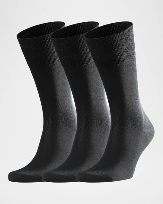 Falke Men's Tiago 3-Pack Crew Sock Bundle | Neiman Marcus