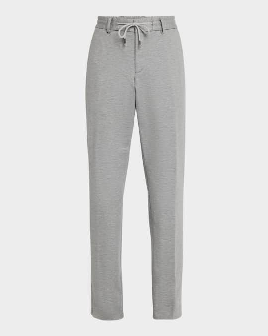 BOSS Men's Genius Stretch Jersey Slim-Fit Pants | Neiman Marcus