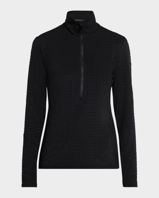 Goldbergh Spark Crystal Quick-Drying Ski Pully | Neiman Marcus