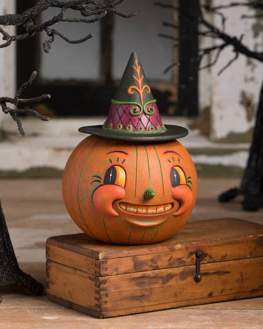 Bethany Lowe Witchy Orange-O-Weena Container | Neiman Marcus