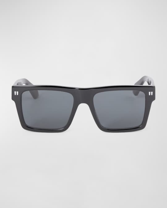 Off-White Lawton Square Acetate Sunglasses | Neiman Marcus