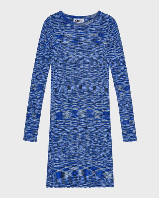 Molo Girl's Camille Viscose Dress, Size 7-14 | Neiman Marcus