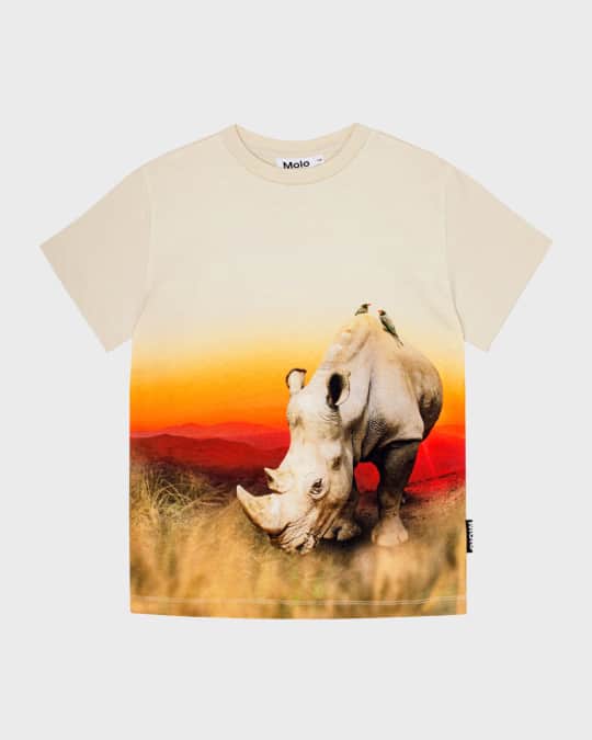 Molo Boy's Roxo Graphic T-Shirt, Size 4-7 | Neiman Marcus