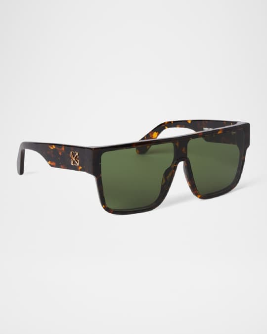 Off-White Men's Syracuse Acetate Square Sunglasses | Neiman Marcus