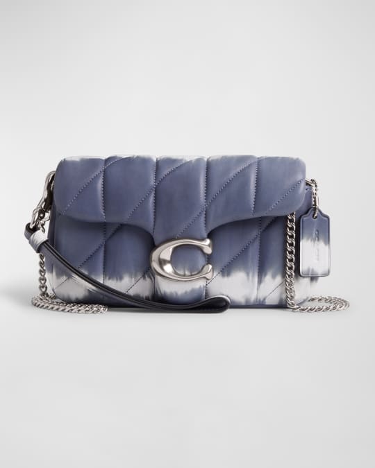 Coach Tabby Quilted Tie-Dye Leather Wristlet | Neiman Marcus