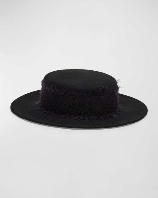 Eugenia Kim Brigitte Wool Boater Hat | Neiman Marcus