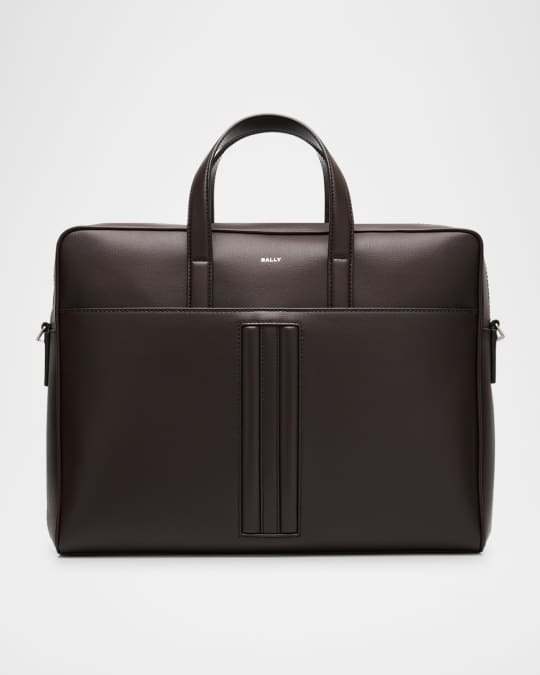 Bally Men's Mythos Leather Briefcase | Neiman Marcus