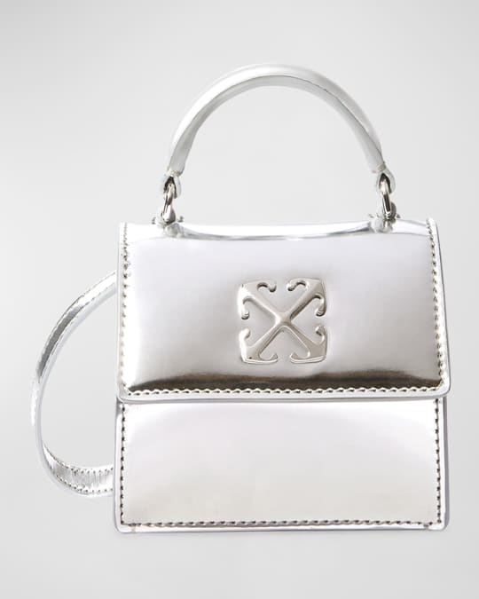 Off-White Jitney Micro Mirror Top-Handle Bag | Neiman Marcus