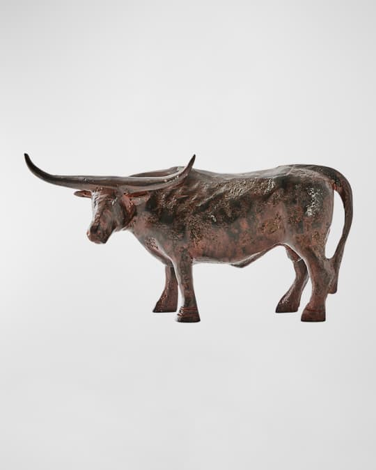 Jan Barboglio Cuerno Largo Cuerpo Longhorn Sculpture | Neiman Marcus