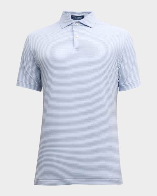 Peter Millar Men's Ambrose Performance Jersey Polo Shirt | Neiman Marcus