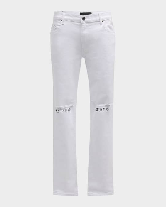 RTA Men's Bryant R.I.P. Skinny Jeans | Neiman Marcus