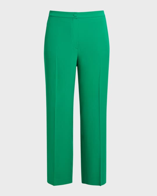 Marina Rinaldi Plus Size Albio Straight-Leg Pants | Neiman Marcus