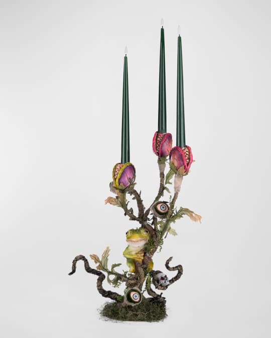Katherine's Collection Enchanted Plant Candelabra | Neiman Marcus