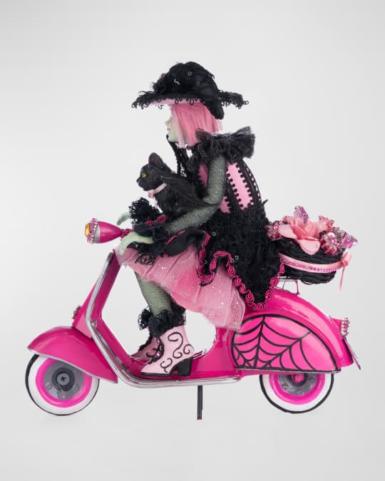Katherine's Collection Rosalie on Vespa Tabletop Doll, 11.3" | Neiman ...
