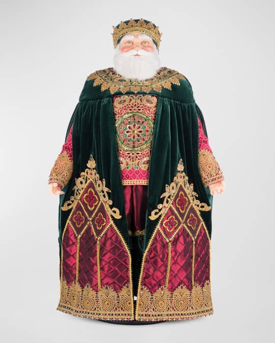 Katherine's Collection Father Christmas Castle Doll | Neiman Marcus