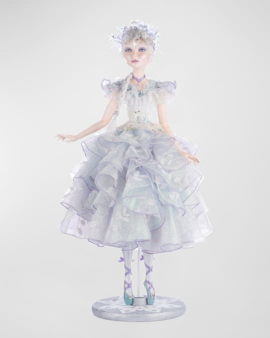 Katherine's Collection Crystalline Winter Ballerina Christmas Figure ...